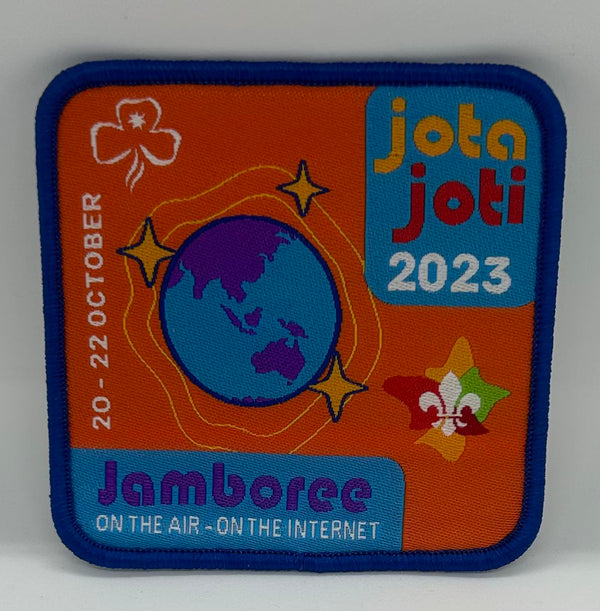 JOTA JOTI 2023 Bound Badge - The Guide Shop - Coastal Valleys Region