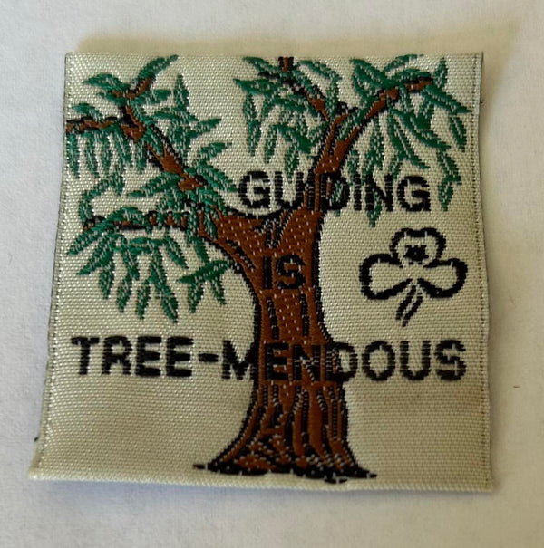 Guiding is Tree-mendous - Fun Badge - The Guide Shop - Coastal Valleys Region