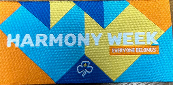 Harmony Week - Fun Badge - The Guide Shop - Coastal Valleys Region