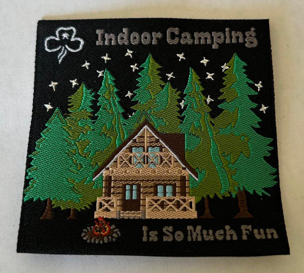 Indoor Camping is so much Fun - Fun Badge - The Guide Shop - Coastal ...